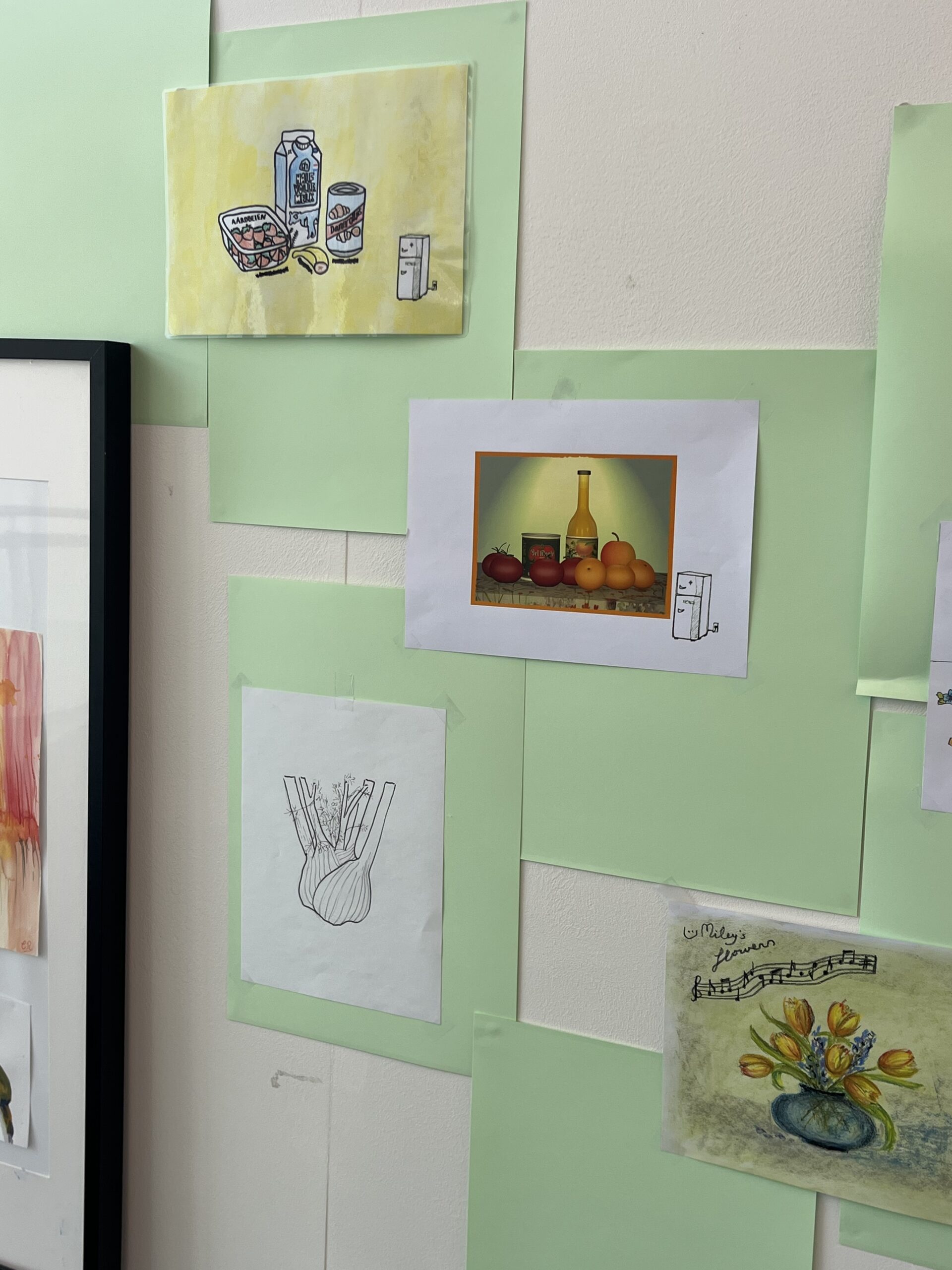 Tentoonstelling Kunst door de Brievenbus laat creativiteit van ouderen ...